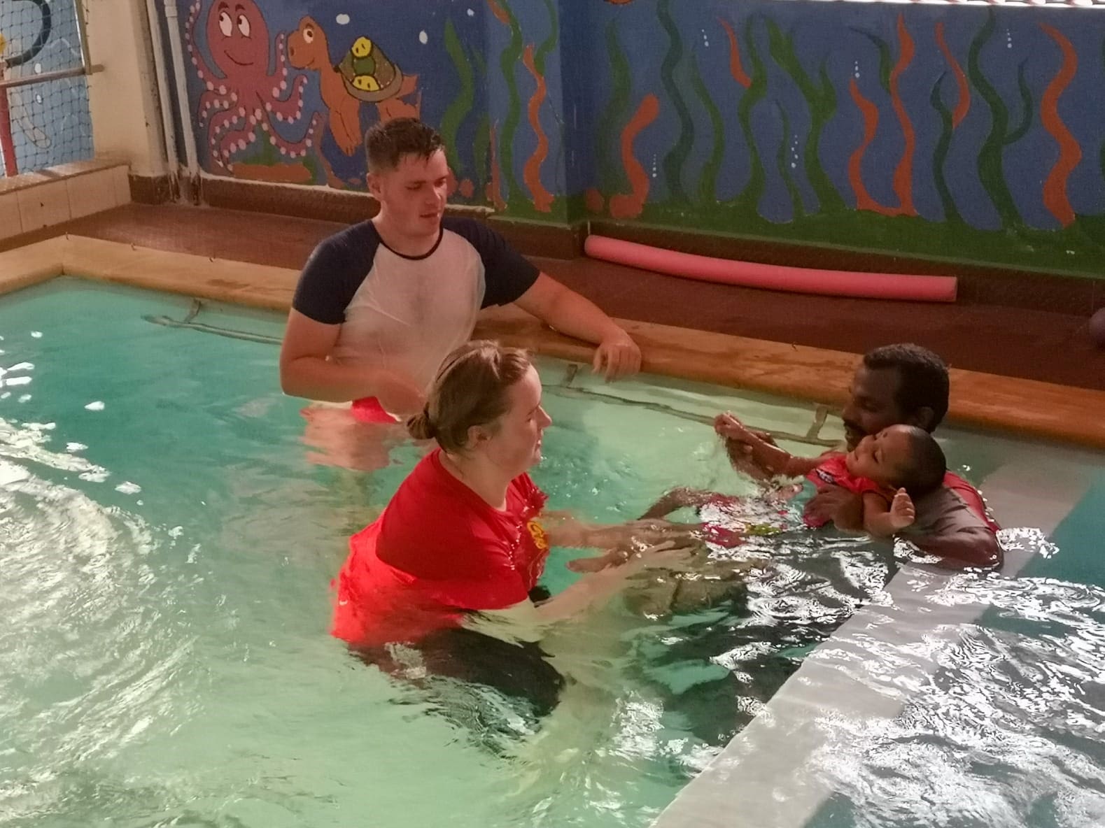 SERVE volunteers promoting disability inclusion